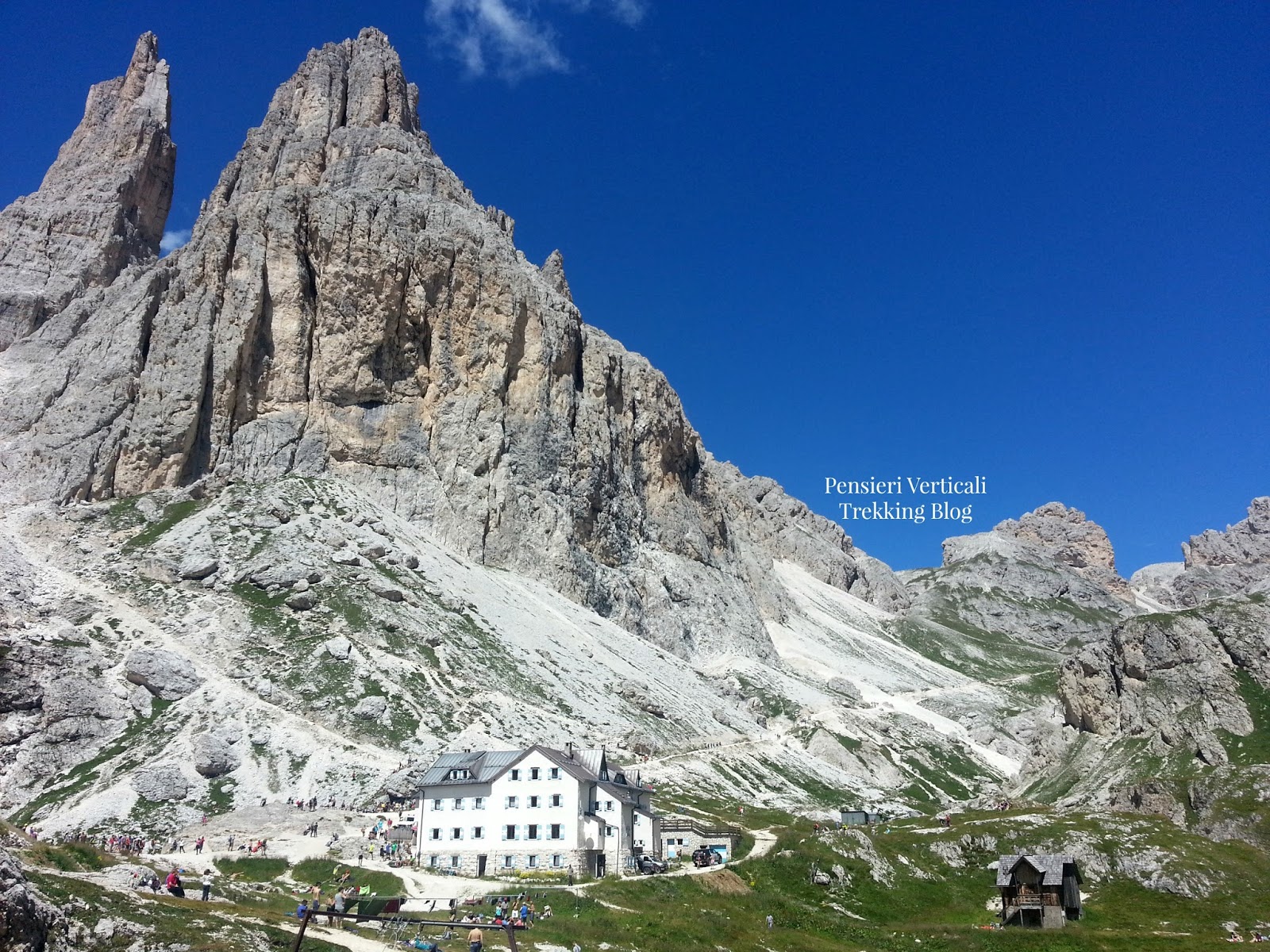Pensieri Verticali: L’ESCURSIONE AL RIFUGIO VAJOLET DEL CATINACCIO