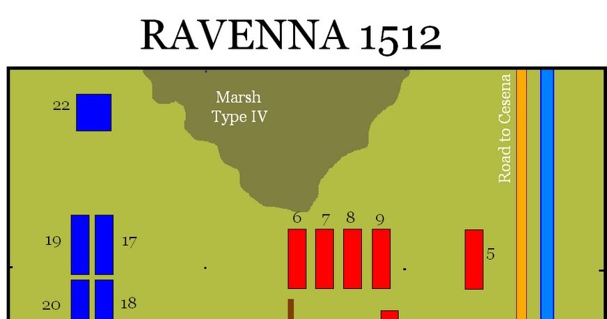 Blunders on the Danube: Historicon #2: Battle of Ravenna April 11, 1512