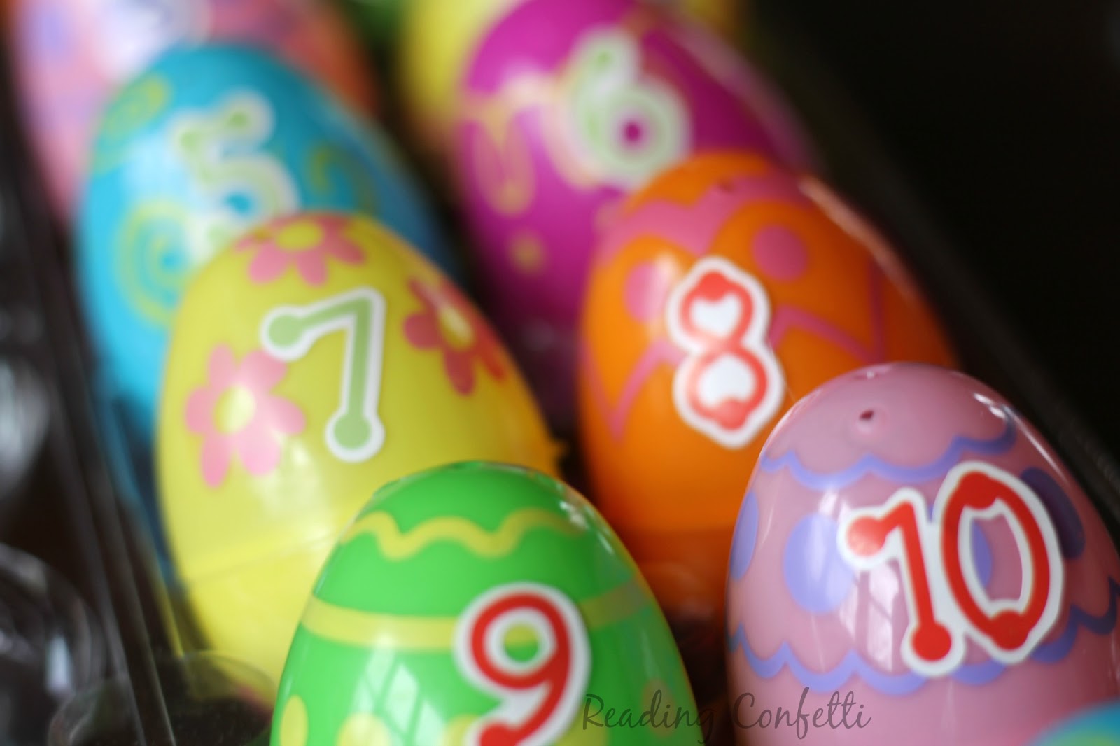 Easy Easter Countdown ~ Reading Confetti