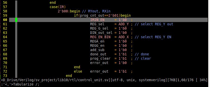 VeriProgress: 使用vim讓Verilog自動排版小技巧 (vim內建/Tabularize)