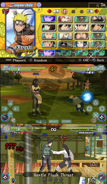 PPSSPP Naruto : Ultimate Ninja Heroes 3 Full Version ISO - Download ...