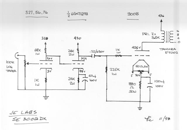 JE Labs Arkiv (up to 2008): JE Labs SE300B Classic and Deluxe