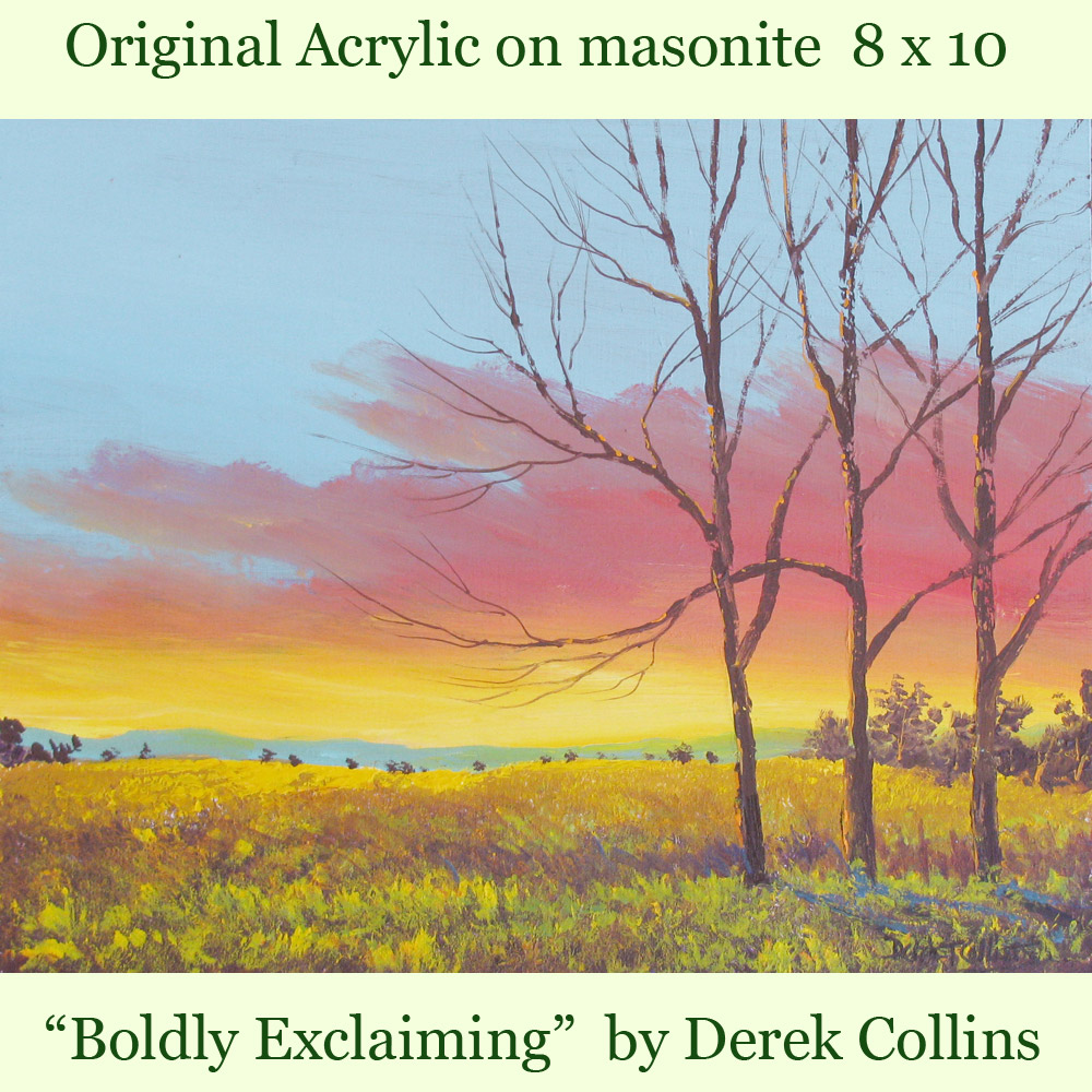 Artist Derek Collins Blog, modern impressionist landscape paintings and ...