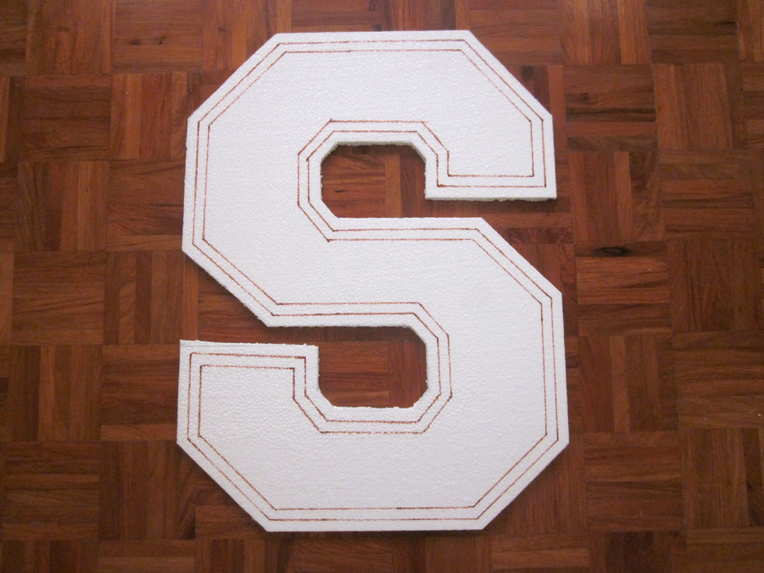 MrsMommyHolic: DIY Styrofoam Letters (how to cut & paint styrofoam)