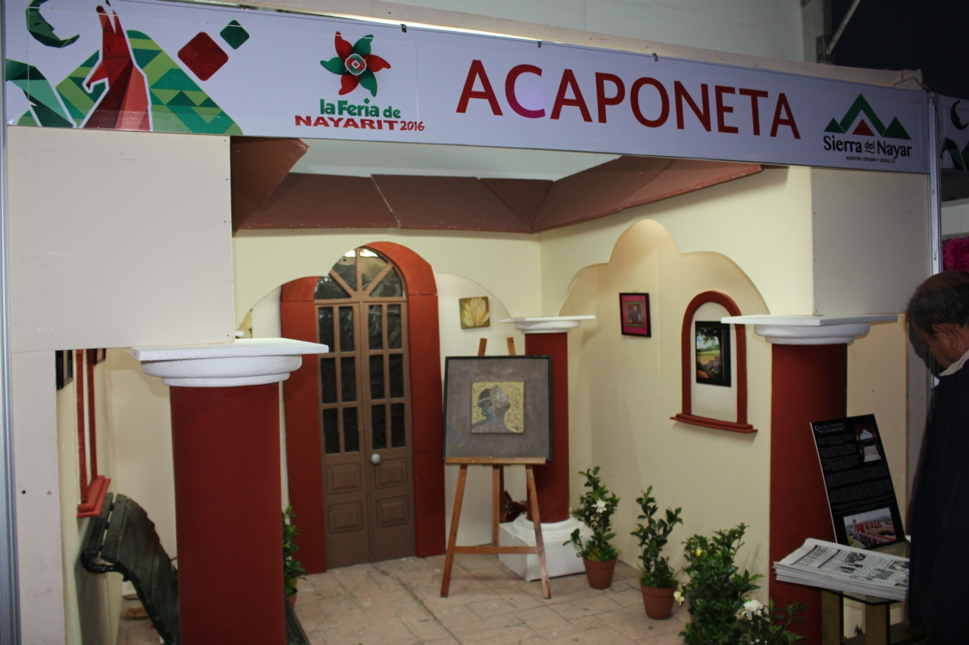 ACAPONETA ABRE PABELLÓN DE LOS MUNICIPIOS - Archivo COMUNICARTE TEPIC