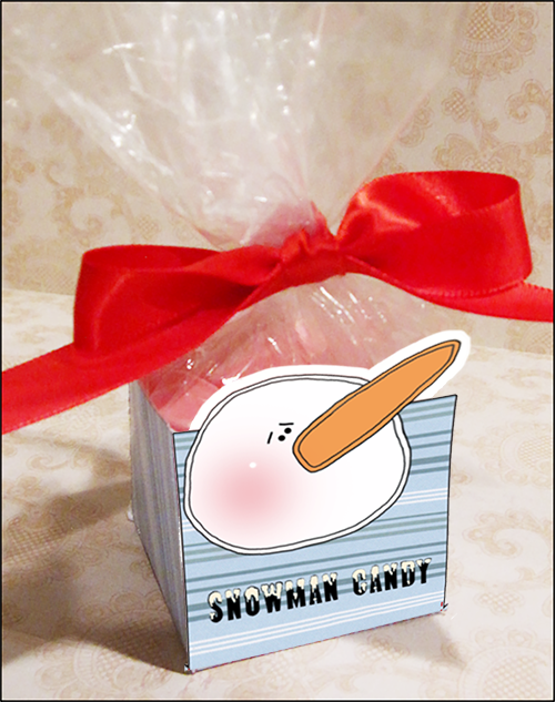 Christmas Snowman Party Favors "Let It Snow" Candy Box - Parties and ...