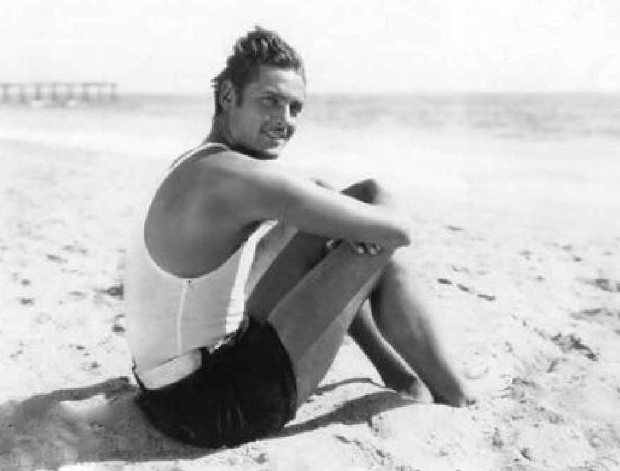 my new plaid pants: Gratuitous Charles Farrell