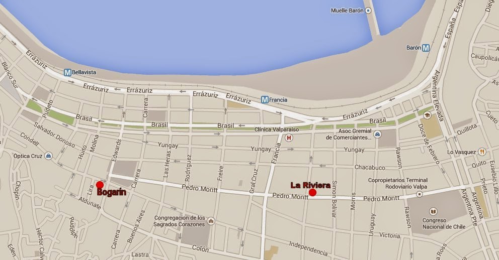 Paladar Gozador Chile: "La Riviera" y "Bogarín"