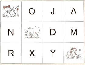 Aprendendo com a Tia Debora: Dinâmica para trabalhar as letras na ...