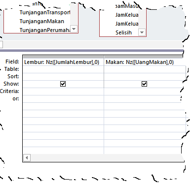 Fungsi Nz di MS Access - Access Terapan