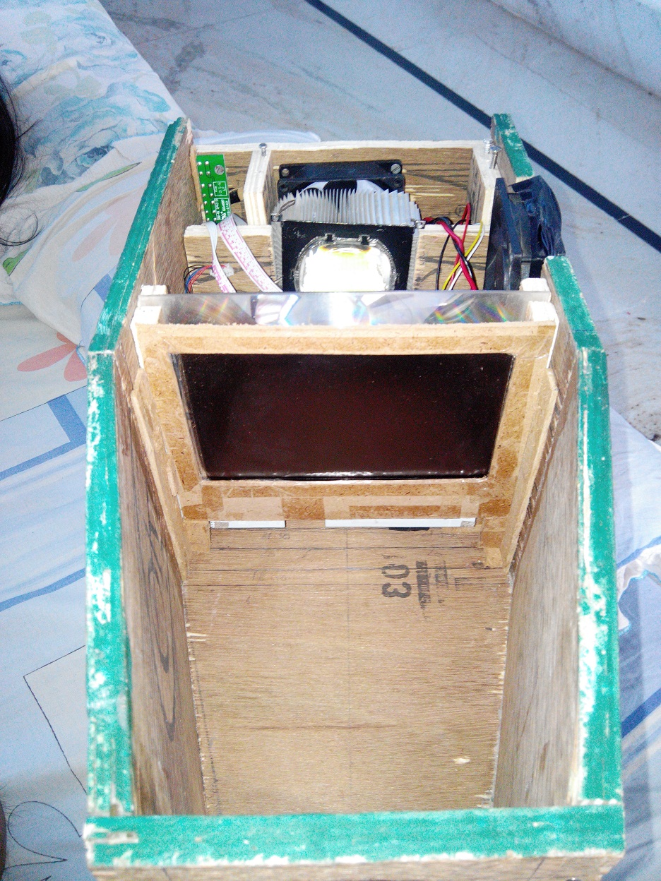 DIY Full HD 100" Home Made Projector: Home Made LED LCD Projector V. 2.0