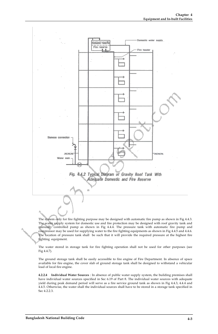 Bangladesh National Building Code: PART FOUR: Chapter 4: Equipment and ...