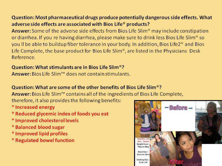 Unicity Make Life Better: Bios Life Slim