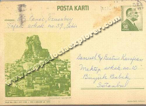 Kapadokya Efemera Arşivi: Fotokartlar