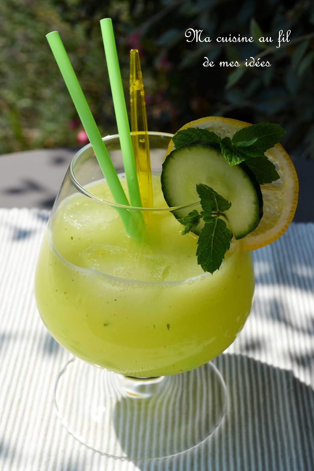 Ma cuisine au fil de mes idées...: Limonade rafraîchissante au ...