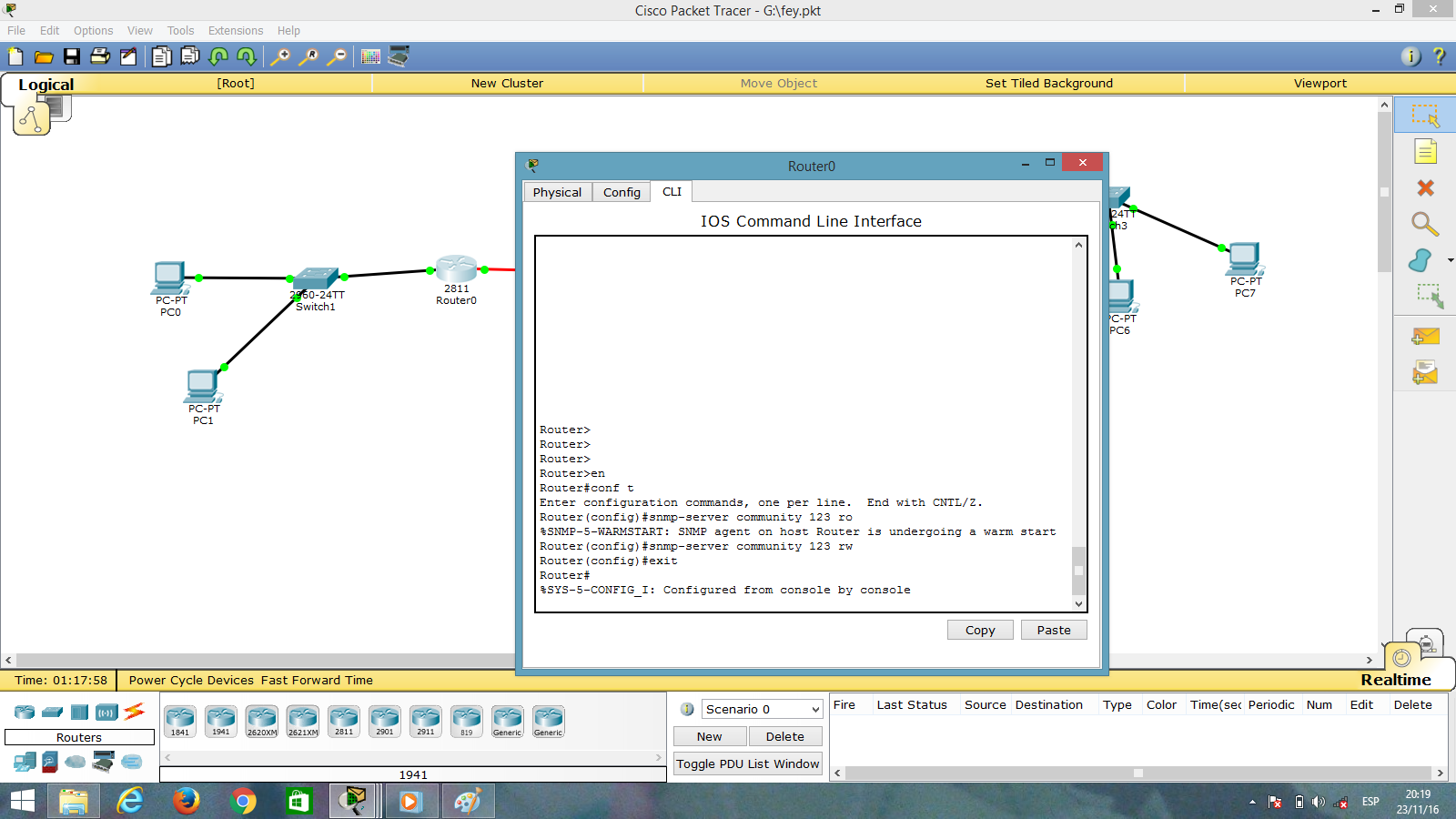 configuración de servidores : PROTOCOLO SIMPLE DE ADMINISTRACIÓN DE RED ...