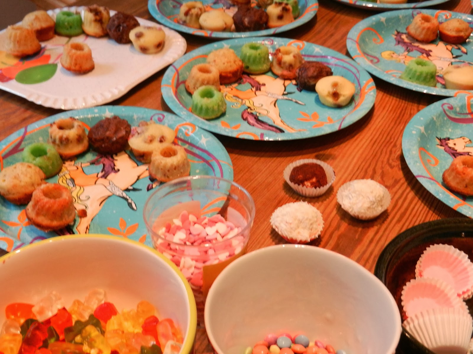 Fanny's Bandennotizen: Mini-Muffin-Party. Viel Spaß am Kindergeburtstag.