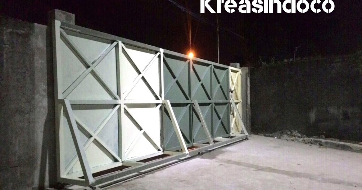 Contoh Pintu Gerbang Gudang Yang Populer!