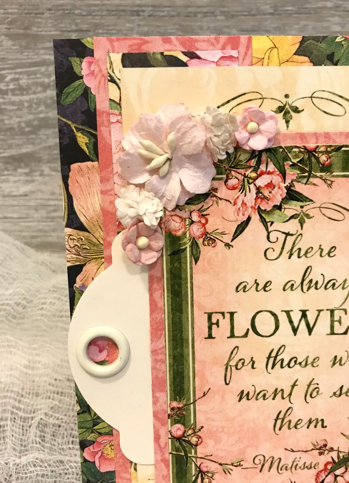 A Creative Journey: Spring Flowers Card