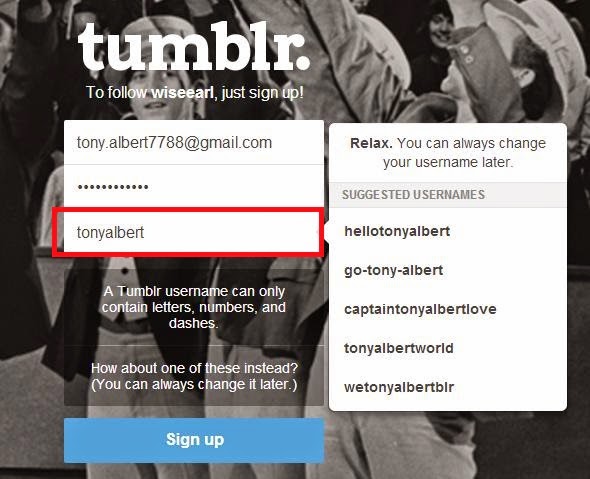 Tumblr註冊新增帳號及第一篇貼文 - Albert研究室