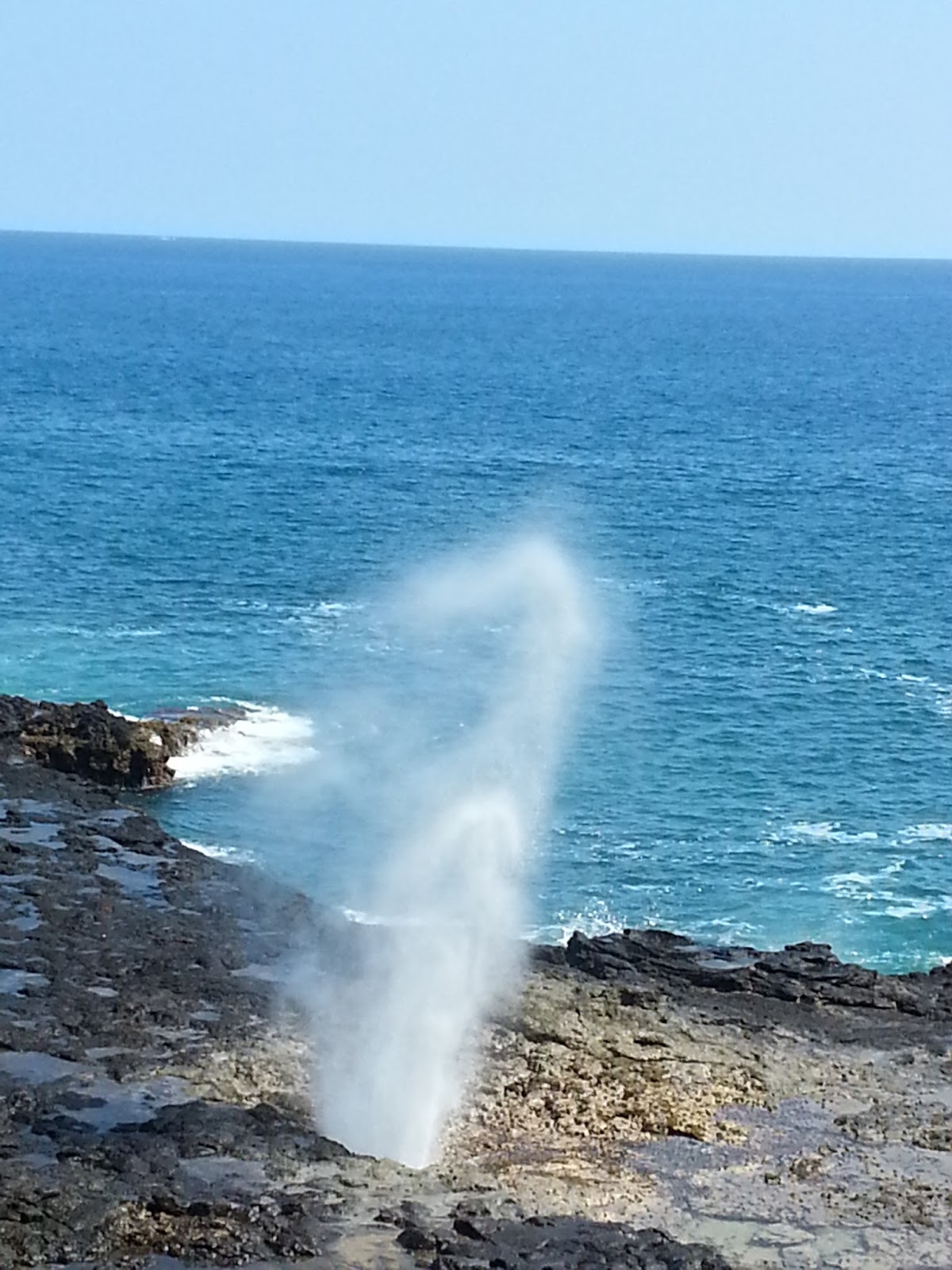 Calli and Calvin Smith: Kaui 2016 The Spouting Horn