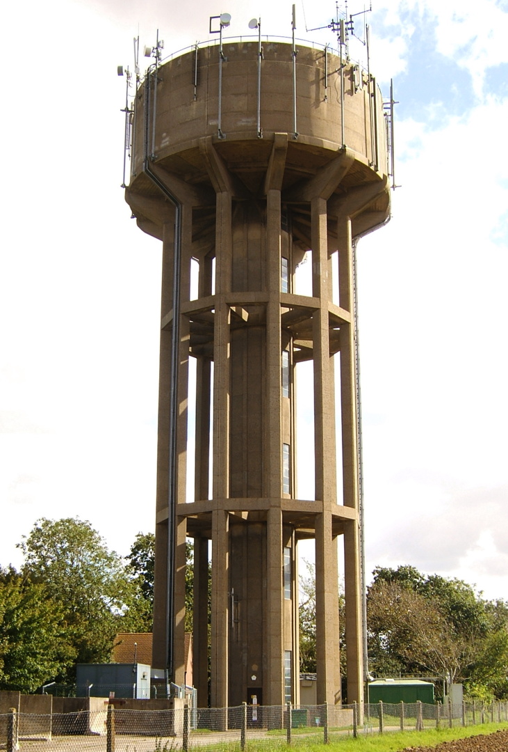 British Water Tower Appreciation Society: Suffolk Water Tower under ...
