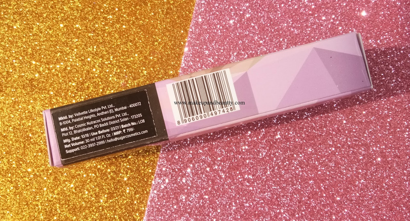 Makeup and beauty !!!: REVIEW & DEMO OF SUGAR COSMETICS BASE OF GLORY ...