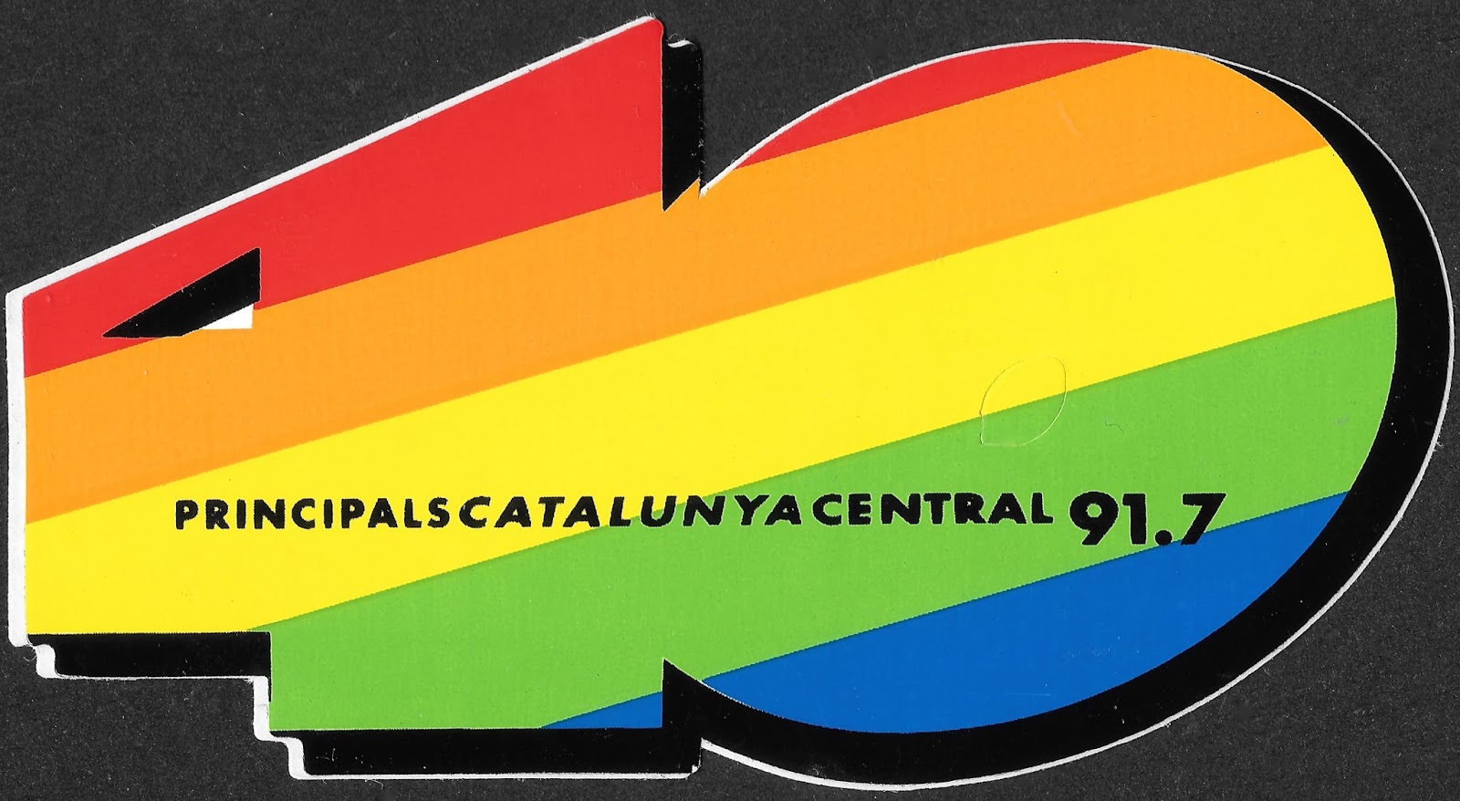 Radio Sticker of the Day: Los 40 Principales