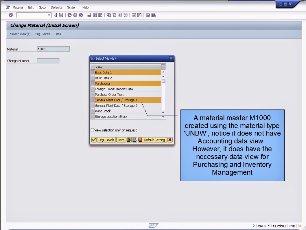 青蛙SAP分享 Froggy's SAP insights: Material Type UNBW (Non-Valuted Material)