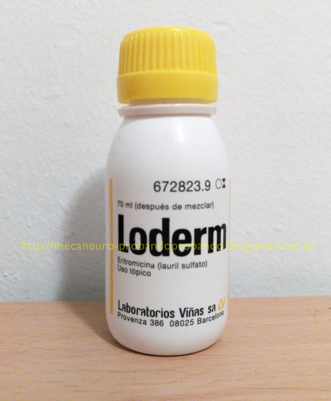 Probando, probando...: LODERM mejoró mi acné en el embarazo