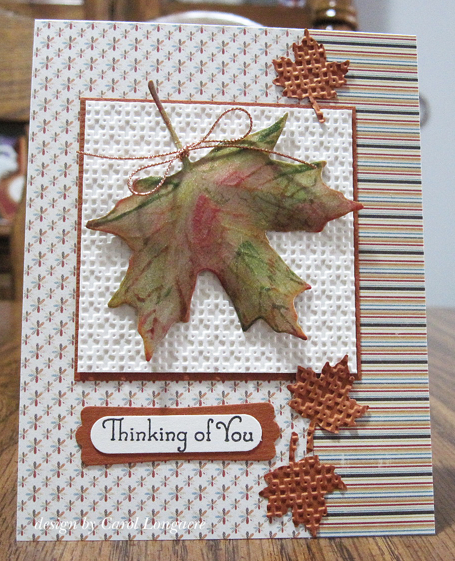 Our Little Inspirations: Simon Says Stamp Autumn Leaves