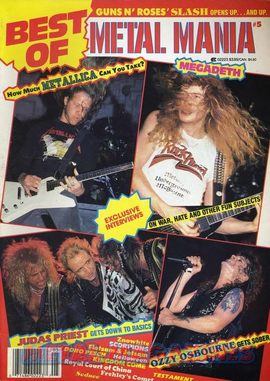 METAL MAGAZINES: METAL MANIA (USA)