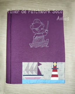 Patchwork Soco: Funda de libreta
