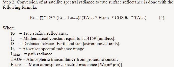 Advanced Remote Sensing: Geog 438: Lab 3: Radiometric and Atmospheric ...