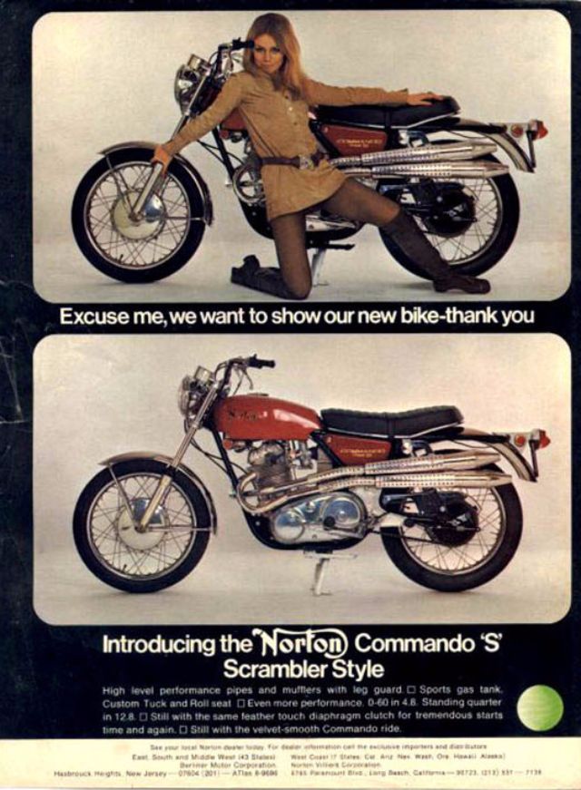 Groovy Chicks on Vintage Motorbike Ads: 26 Fascinating Scooter and ...