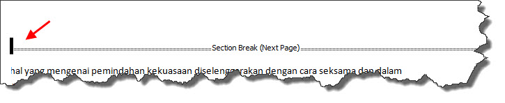 Cara Mudah Menghapus section break di microsoft word 2007, 2010, 2013 ...