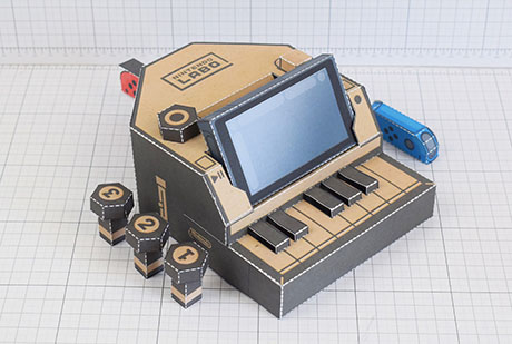 Nintendo Labo: Piano Papercraft | Paperized Crafts