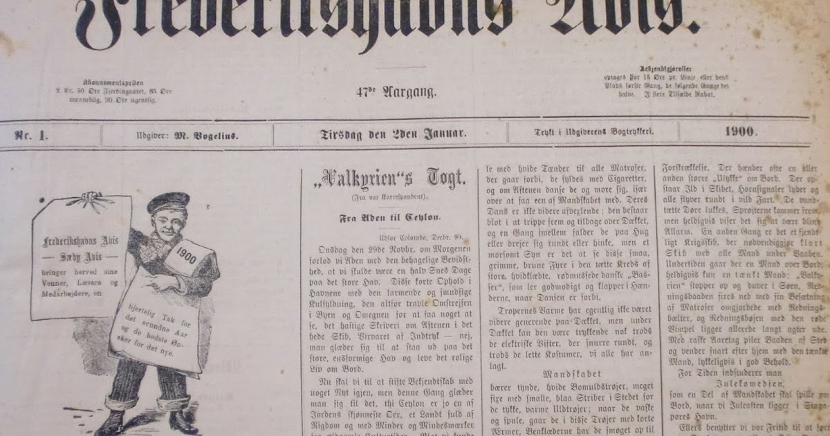 Gamle nyheder fra gamle aviser