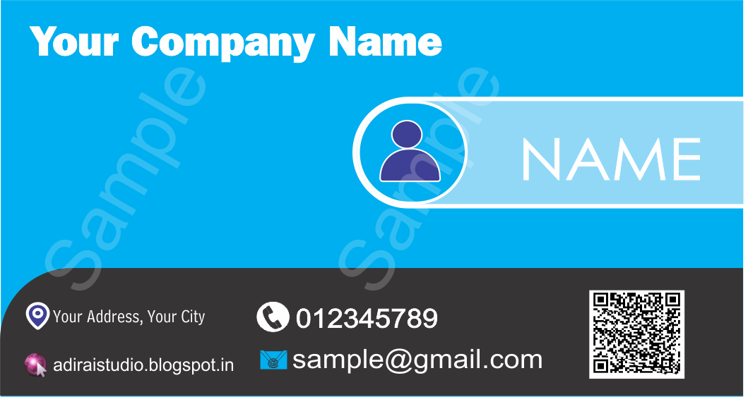 Sample Visting Card Design | அதிரை ஸ்டூடியோ