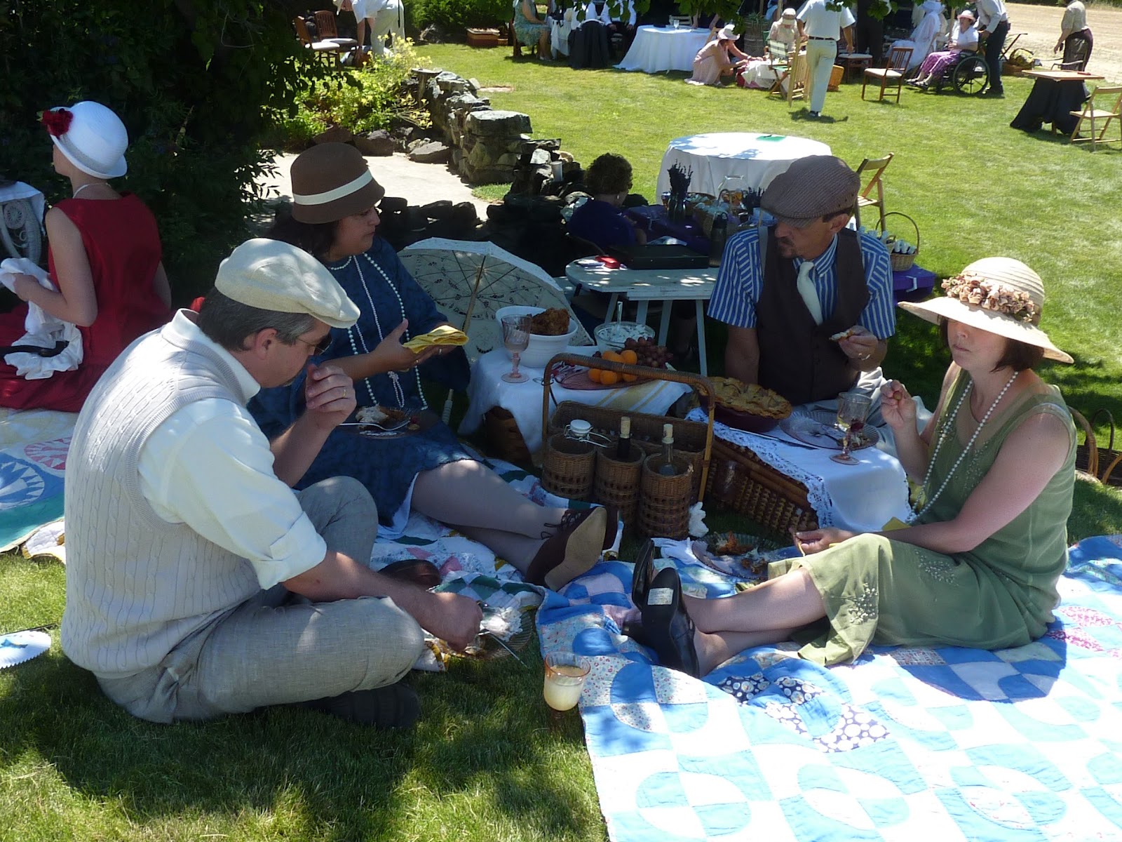 Beauty From Ashes: The Great Gatsby Picnic at the Lakefront Lavender Farms