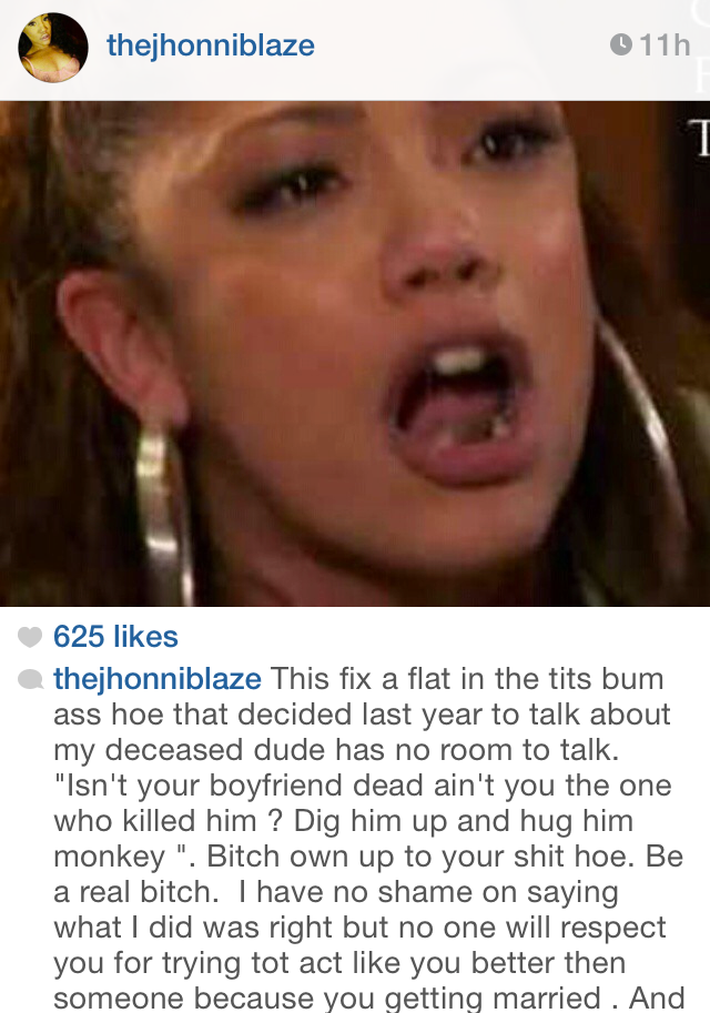 Love And Hip Hop's Erica Mena And Jhonni Blaze Clash - Zinny's Blog