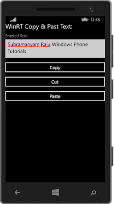 4.2 double tap on text which you want to copy, and press copy Button