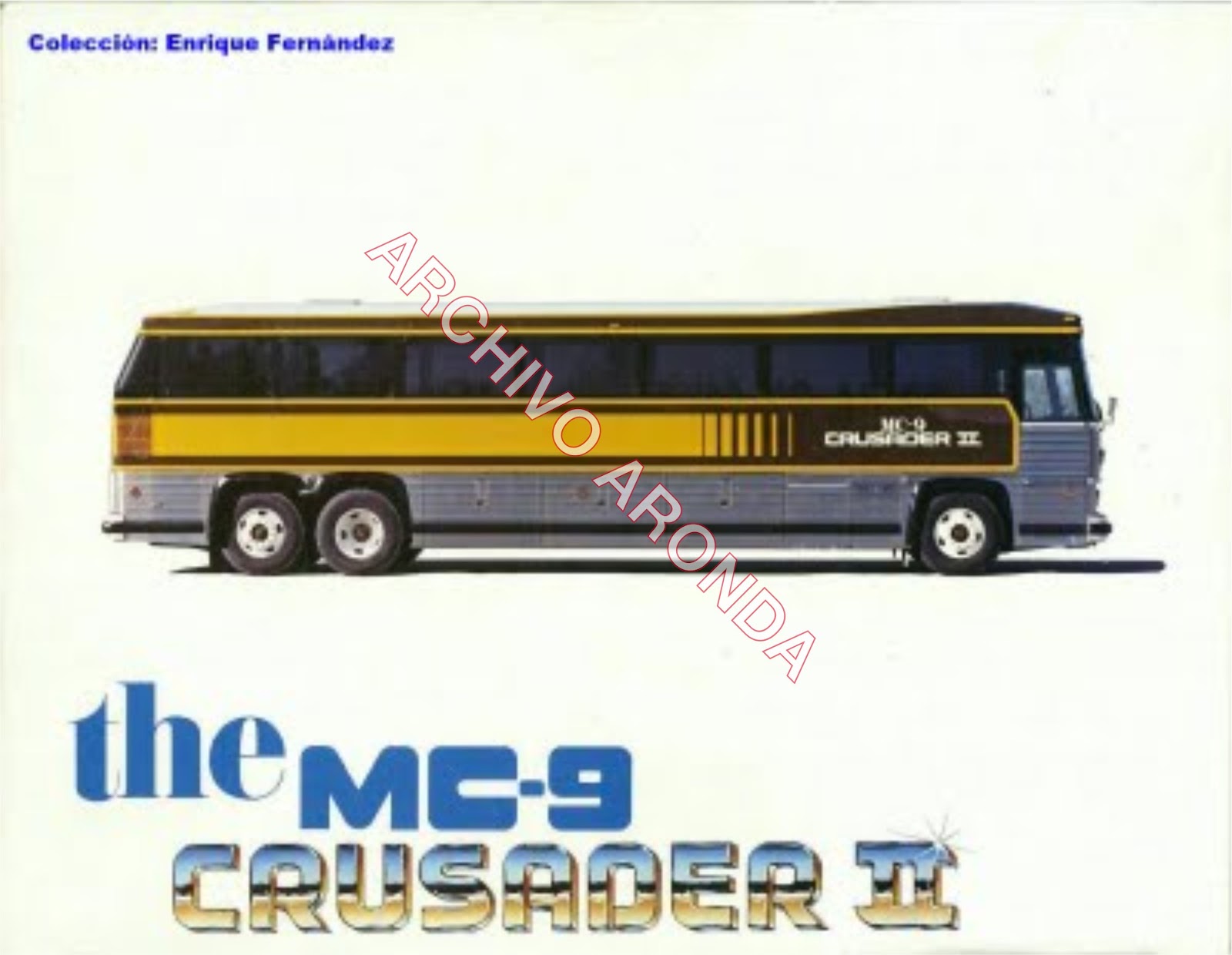 EL ULTIMO AMERICANO DE ONDA: MCI MC-9 CRUSADER II (BROCHURE)