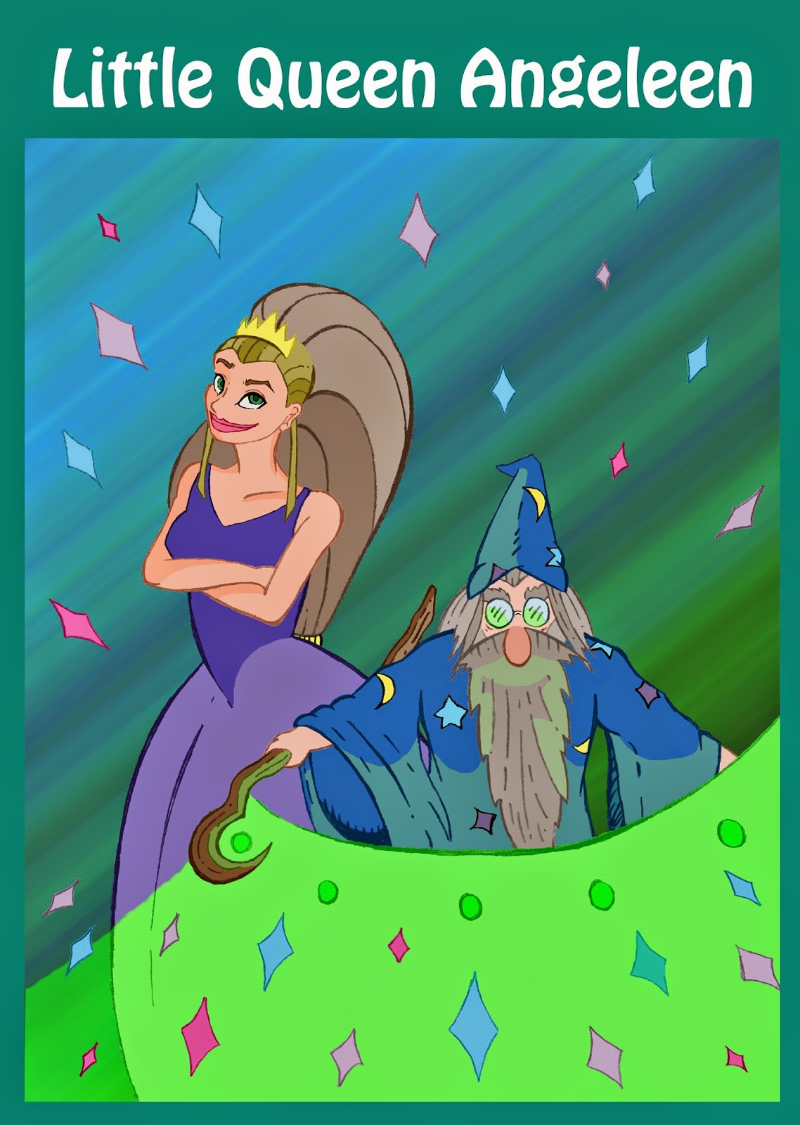 Little Queen Angeleen: Posters and Bookmarks!