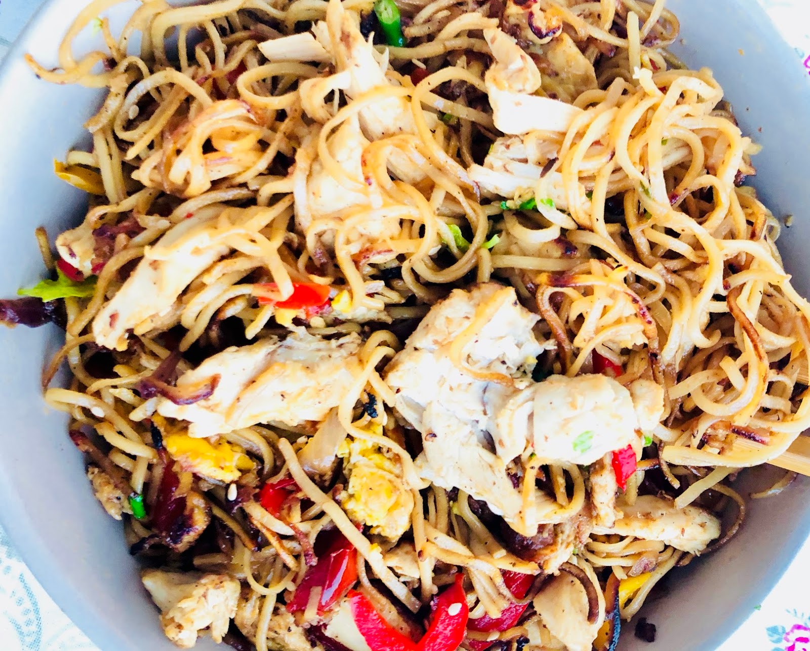Spicy Chicken Noodles