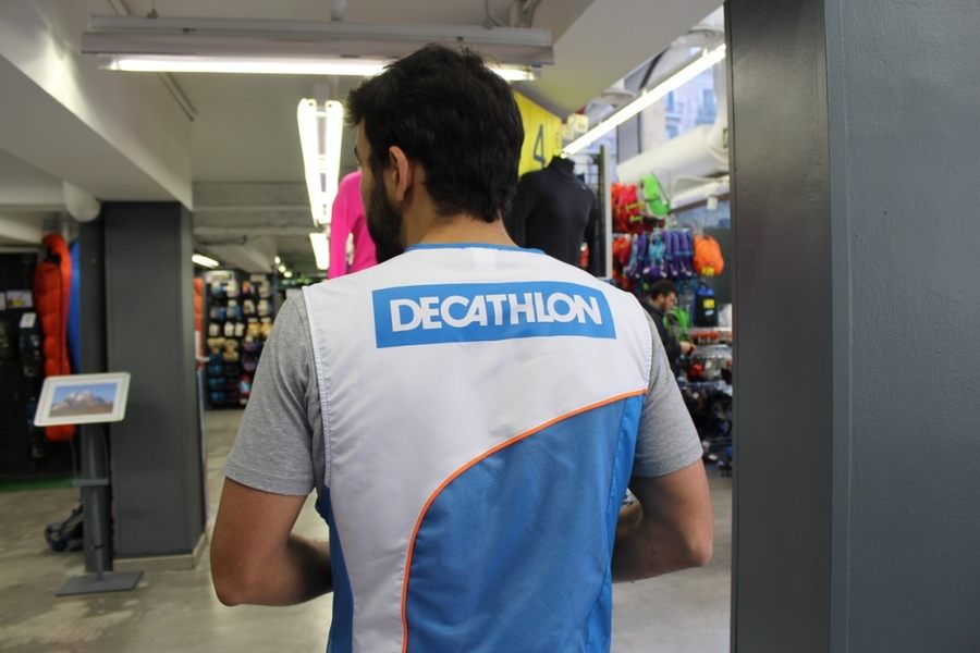 Identidad visual de la organización DECATHLON
