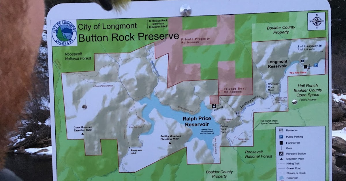 Rocky Mountain Landes': Button Rock Hike