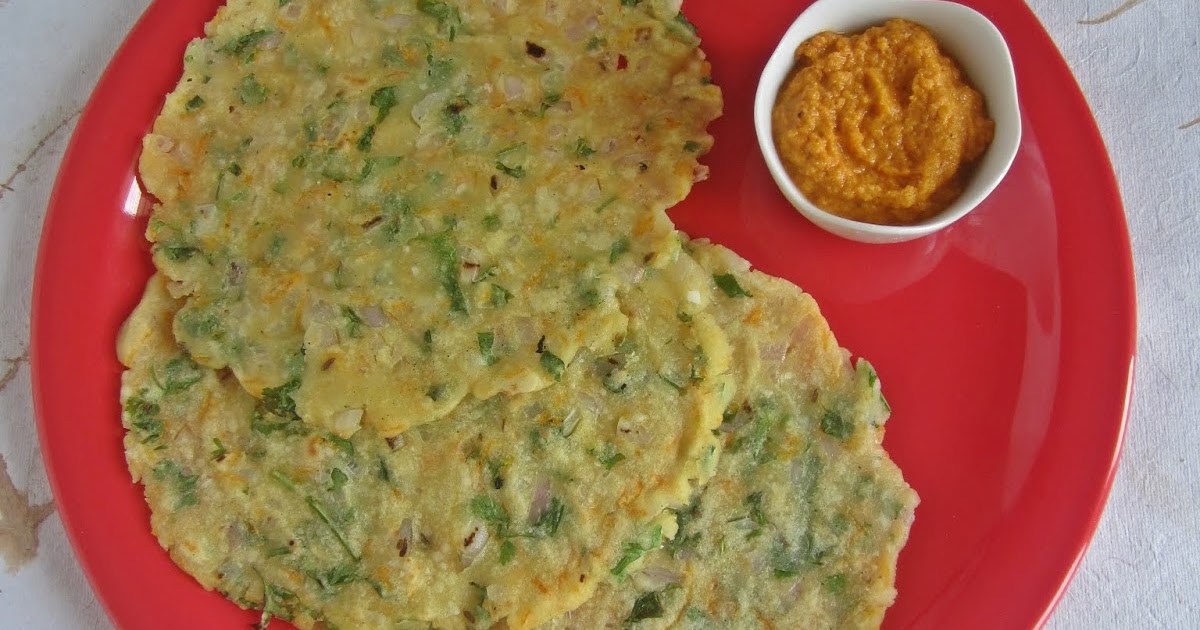 Easycooking: Akki Roti with Garlic Chutney