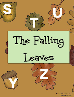 Kindergarten Kiosk: Free Fall Alphabet Letter Fluency Game