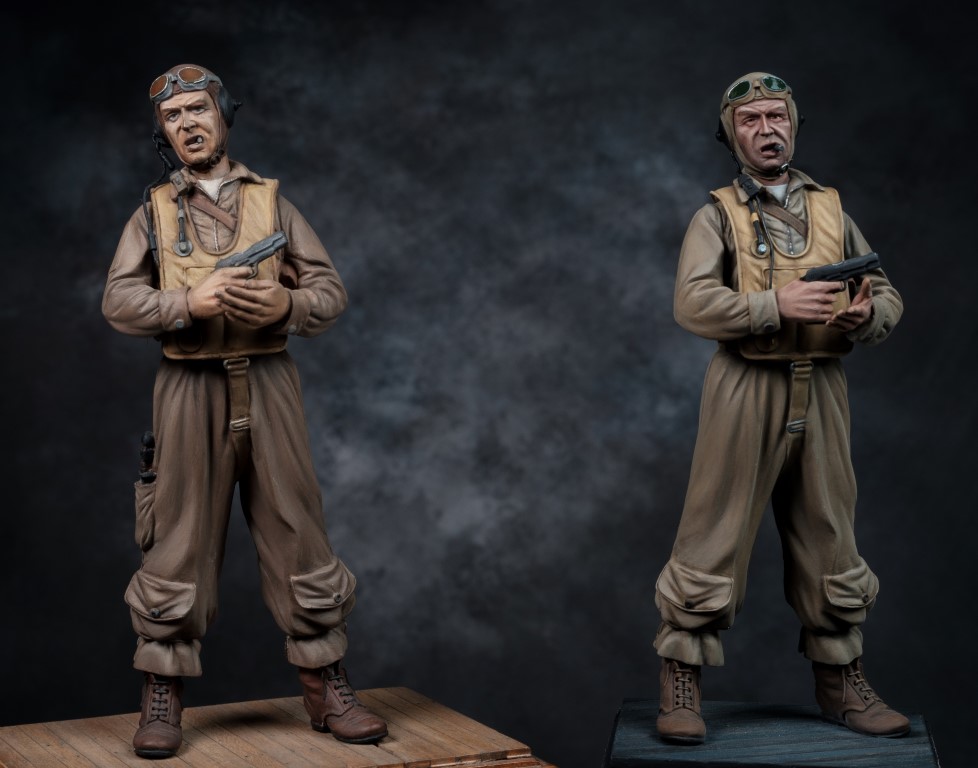 Completed - US Navy Pilot | planetFigure | Miniatures